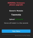 Anleitung Tasmota Upgrade OTA und über Datei bei Fehler buffer miscompare und magic byte is ...