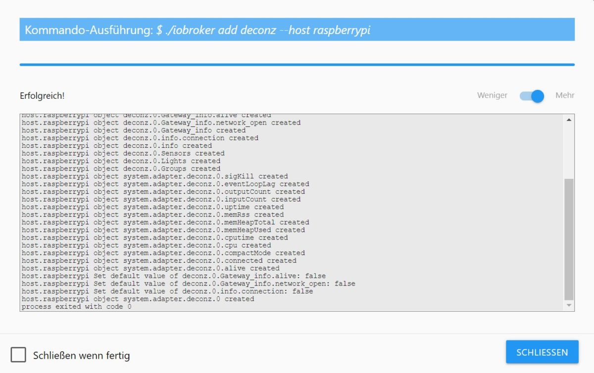 deCONZ mit ConBee II zigbee USB Stick in ioBroker einbinden | Smarthomejetzt - Die Seite für den ...