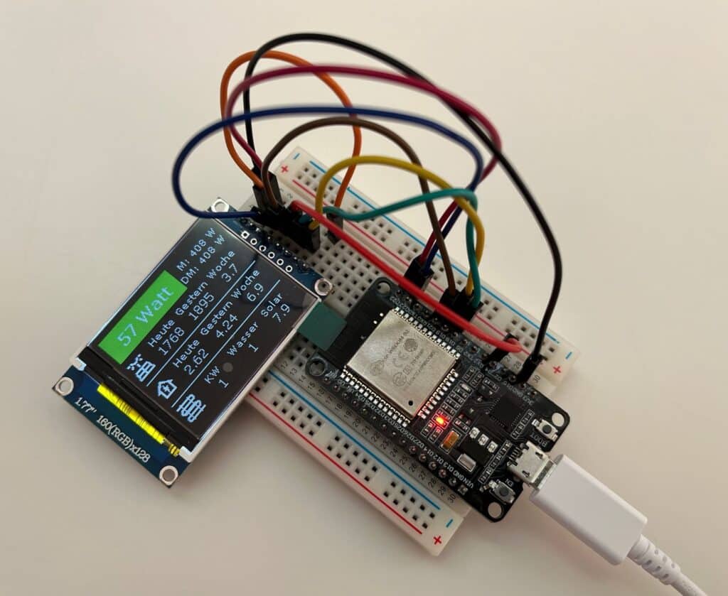 ST7735 mit ESP32 und ESPHOME | Smarthomejetzt - Die Seite für den ...
